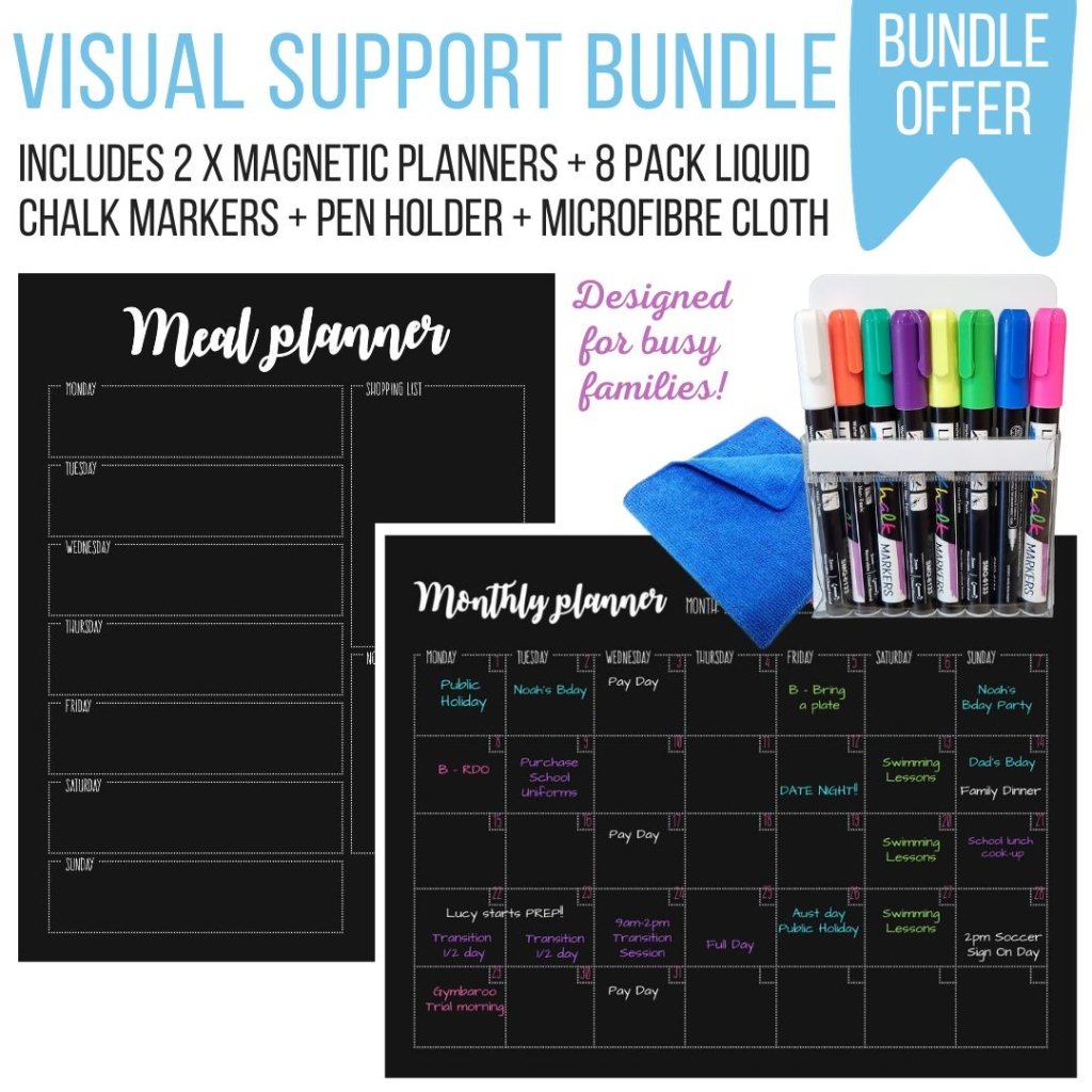 Visual Support Bundle Pack – Prepp'd Kids