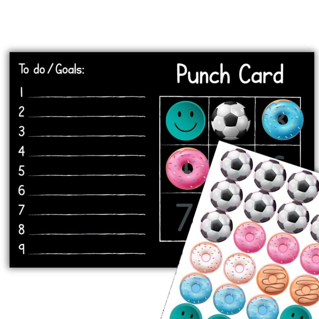 Magnetic Punch Card - Chore Chart for Kids – Prepp'd Kids