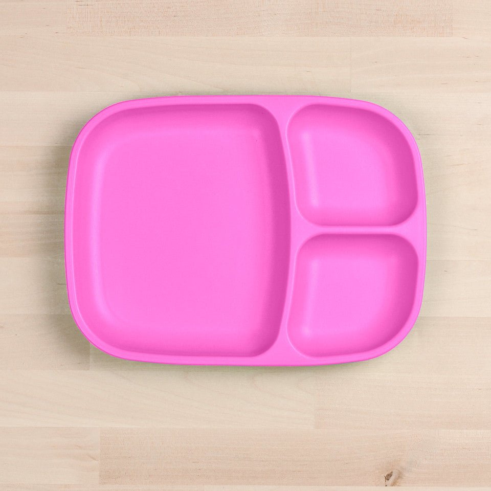 Large Divided Tray - Bright Pink – Prepp'd Kids