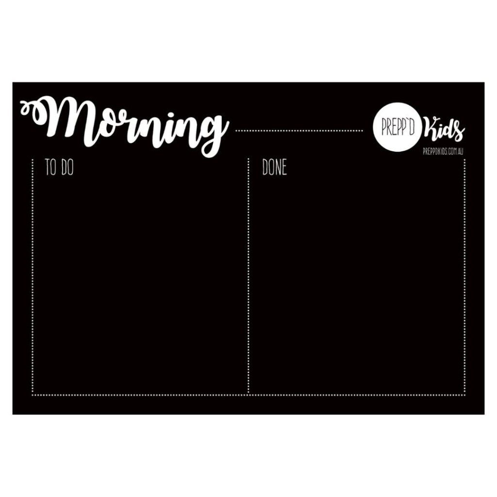 Activity & Reward Charts – Prepp'd Kids